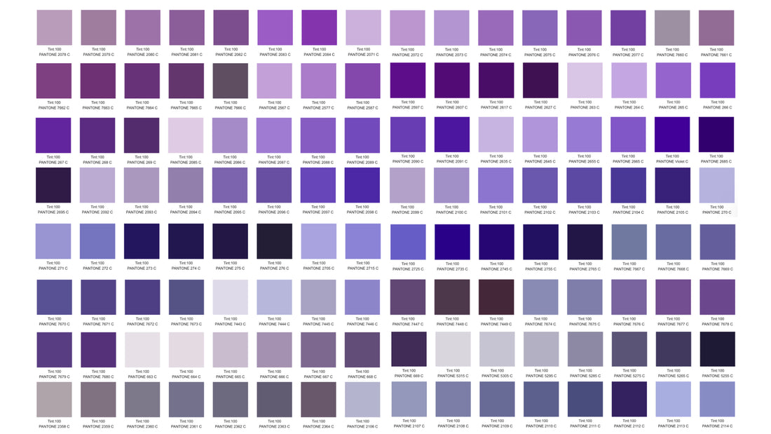 Pantone Color Chart: Perfect Shades for Small Sustainable Orders – ACE ...
